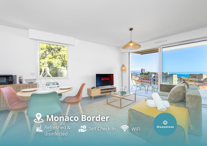 Hauteur De Monaco - Spacieux Appartement Neuf - Ej - Beausoleil
