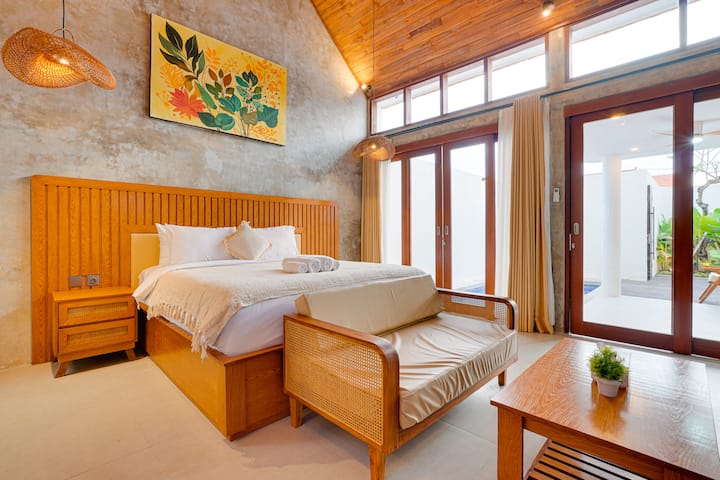 Loft-vibe 1br Pool: Bougenville Laluxe A15 - Sanur - Sanur