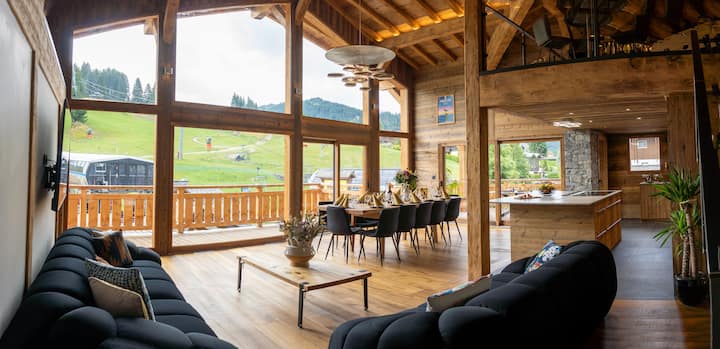 Chalet Teka-duplex Centre Des Gets-3m Des Pistes - Morzine