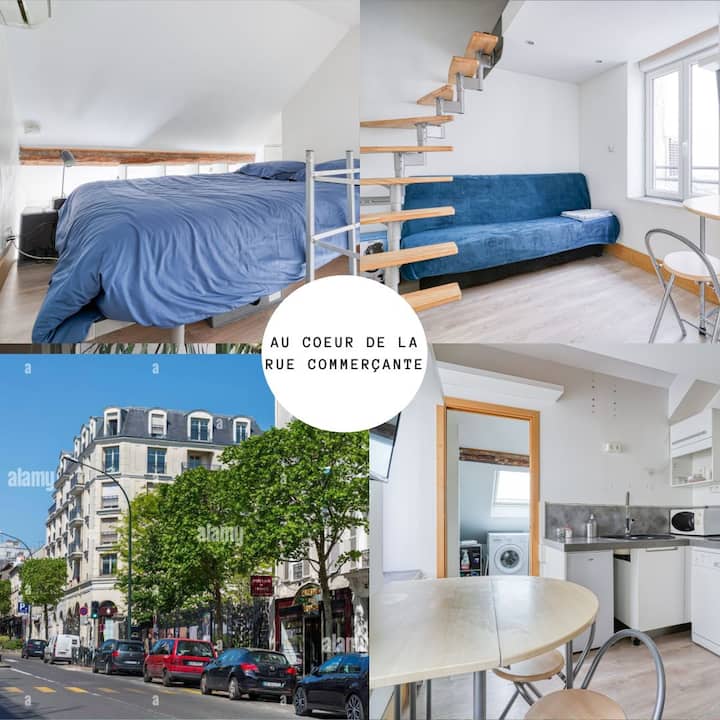 Duplex En Hyper-centre Proche Paris : Clim & Rer - Le Raincy