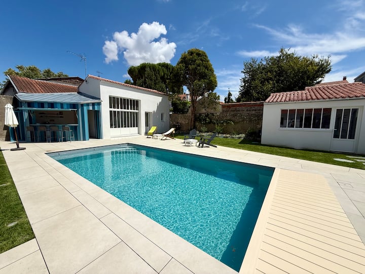 La Maison Bleue - Piscine Privative - La Rochelle