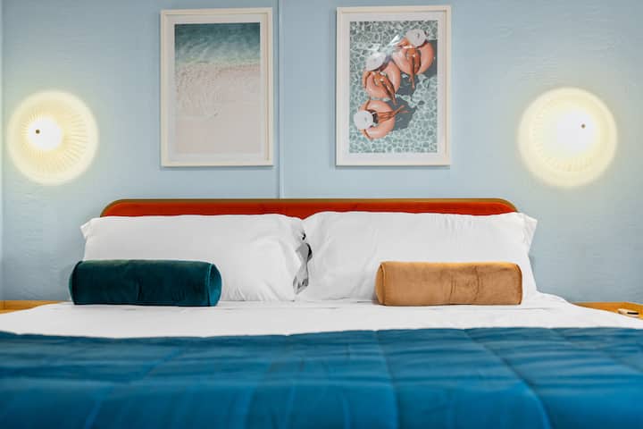 #03 Kingsizebed Steps>beach Smarttv En-suitebath - Miami Beach, FL