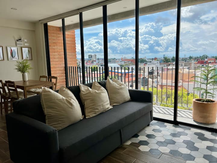 Departamento En El Corazón Del Sur. - Puebla