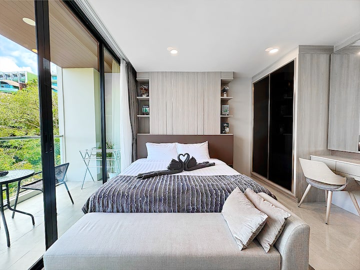 Deluxe 1br - Pool & Gym, 3 Min. To Freedom Beach - Patong