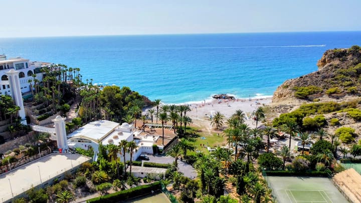 Moderno Estudio En Resort Eurotennis Frente Al Mar - Villajoyosa