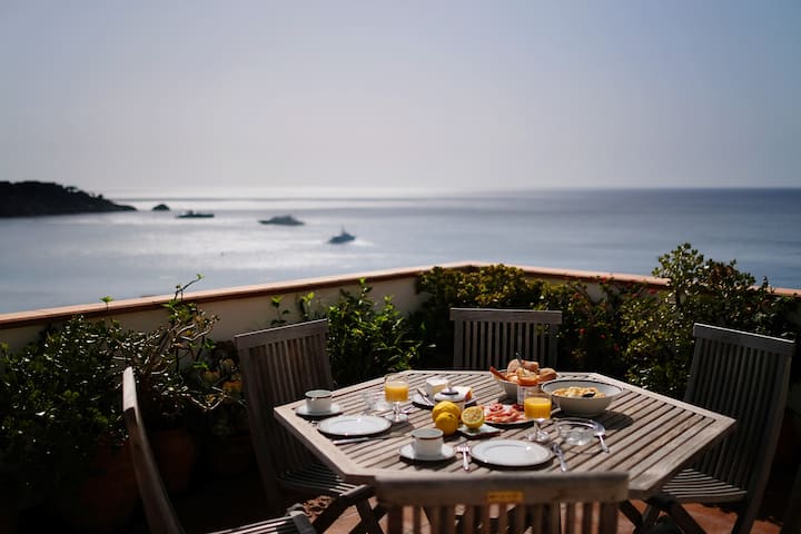 Penthouse Mare: Magical Seaview & Pool - Naxos