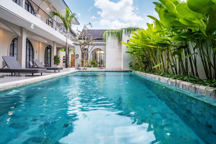 Le Jardin Coliving A1: Upscale Apt, Canggu Center - Canggu