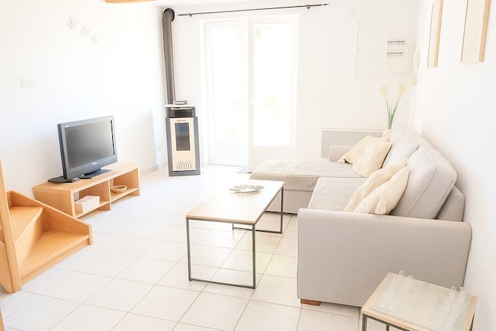 Maison Cozy Dans Corps De Ferme - Bram