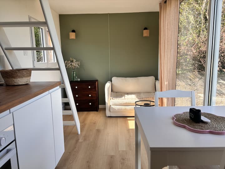 Tiny House Cosy à 13 Min Du Centre D’angers - Saint-Barthélemy-d'Anjou