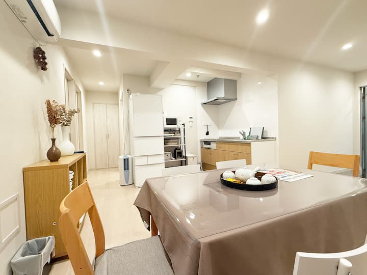 豪华装修/天下茶屋站徒步2分钟/3卧5床可容纳6人/关西机场 心斋桥 道顿堀 难波 梅田 Usj - Osaka, Japan