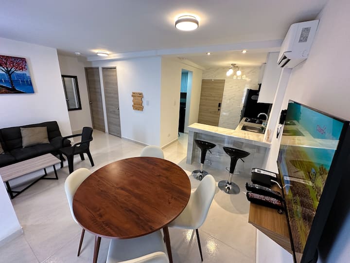 2 Camas Dobles, Cerca Playa Marbella - Cartagena, Colombia