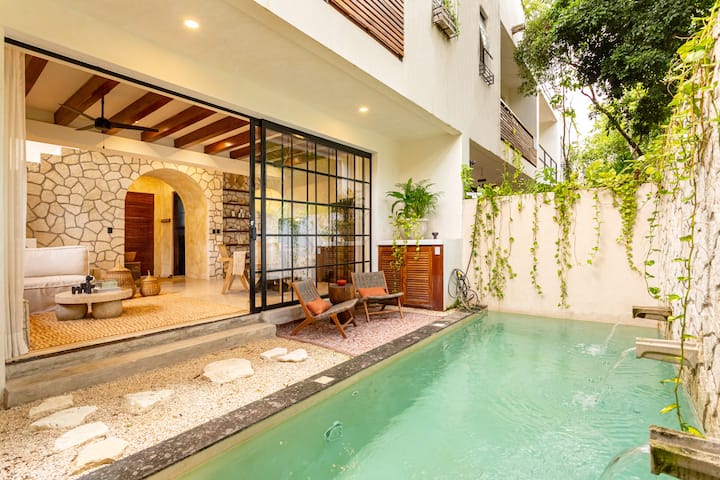 Pool | King Beds | Starlink Wifi | Boho Villa - Tulum