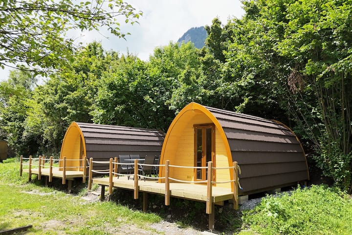 Traumhaftes Bungalow Mit Wc/dusche Und Seesicht - Stans
