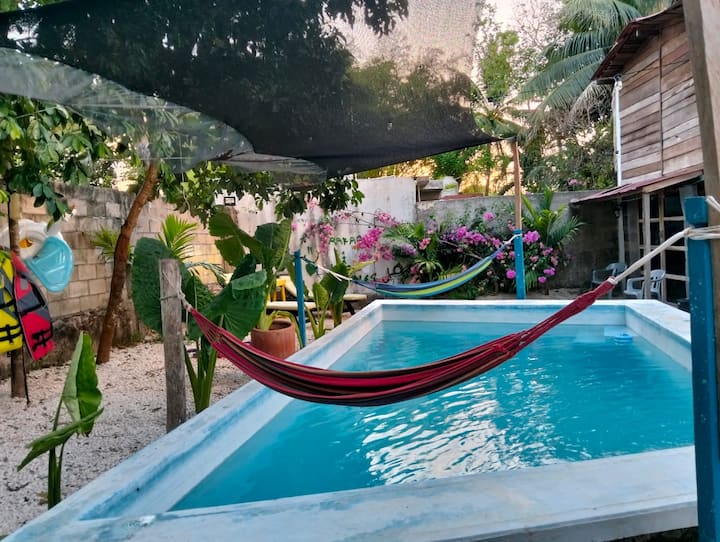 Casa Toque De Brazil Con Alberca - Bacalar