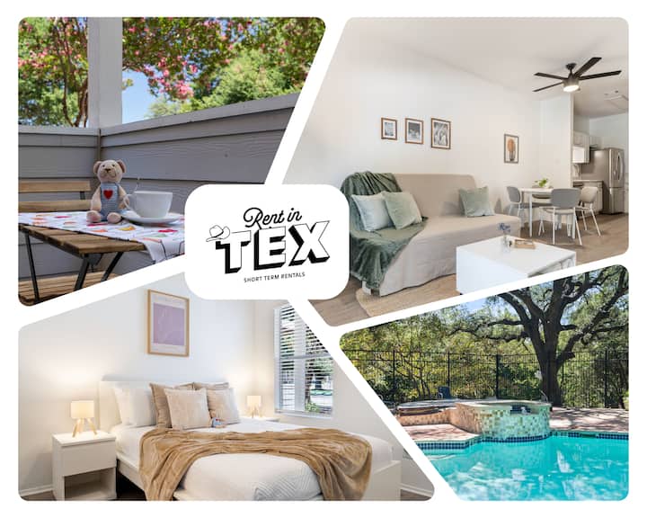 1br Bright Domain Apt W/ Pool, Tennis & Parking - Austin’s, Pflugerville