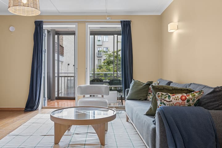 Central Family 4br Apt W *Free Parking* - Oslo