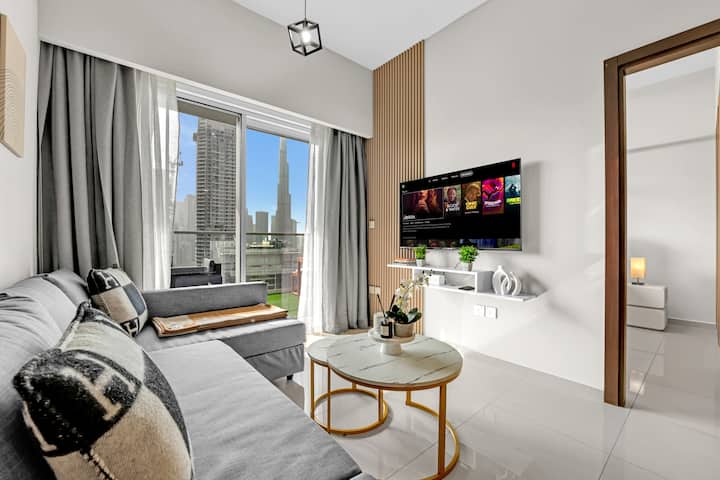 Grande Terrasse Avec Burj Khalifa [5 M Dubai Mall] - Dubaï