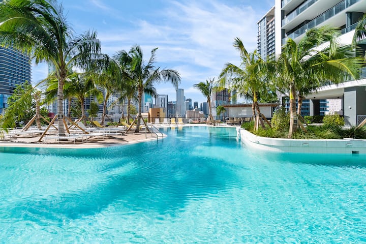 New Modern 2br/2ba In Downtown Miami - Miami, FL