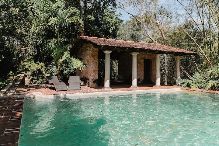 Casa En La Selva Con Alberca - Campeche
