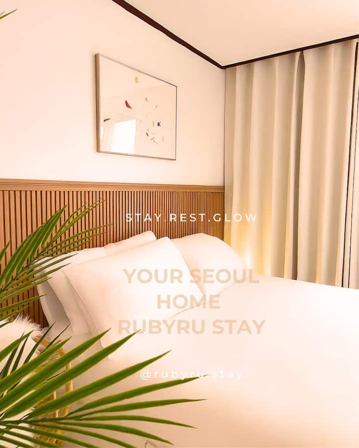 압구정역7분/강남 /논현/Coxe/한남/명동/청담동/홍대/선릉/합법 숙소/ 무료짐보관 - Seoul