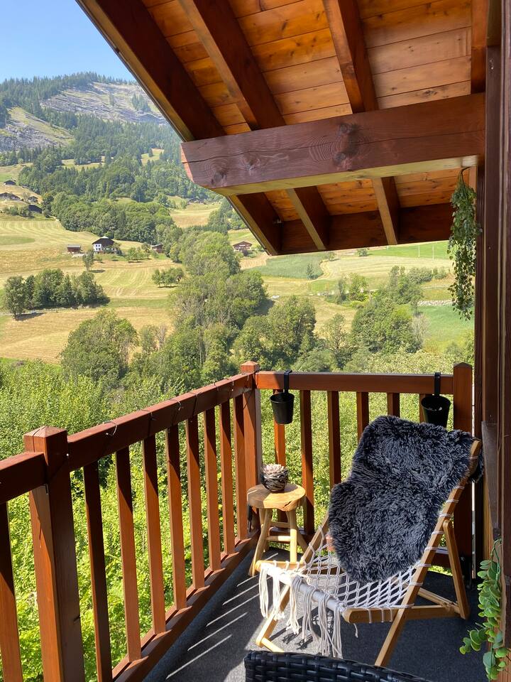 Appartement Cosy - Balcon Vue Montagne - Flumet
