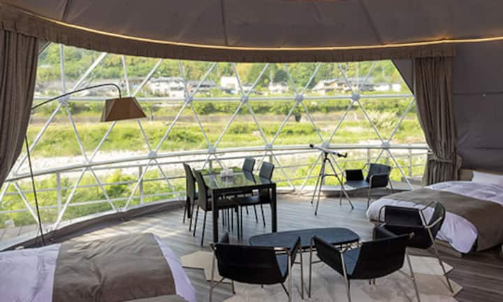 【No Pets】river View/starry Sky/2meals/6ppl - Achi