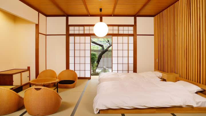 【Pets Allowed】a Relaxing Stay/2 Meals/4ppl - Achi