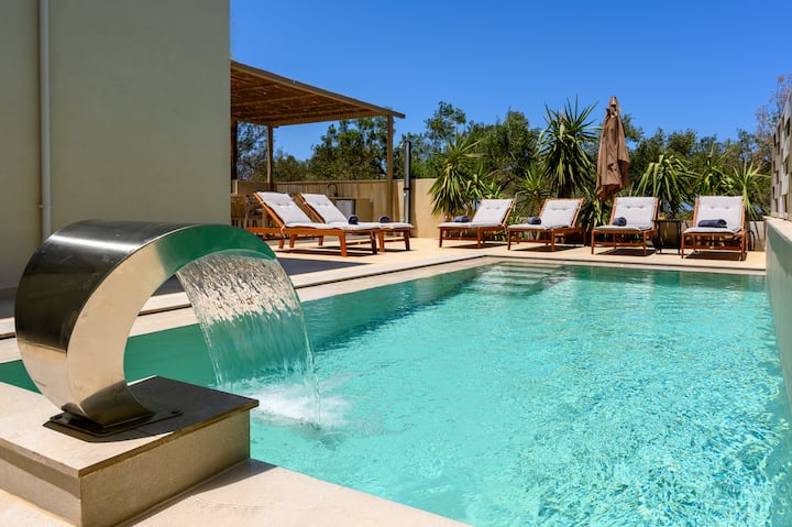 Villa Thalassa | Luxury 3bd Villa With Heated Pool - Chersonissos
