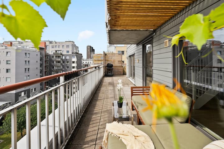 Penthouse 3-floors With 2 Terraces - Oslo