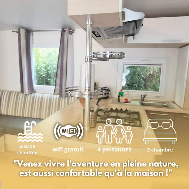 Cocoon Des Fontaines/ Wifi/2 Chambre - Anet