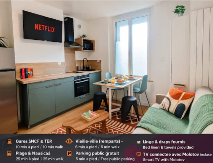 Le Green, Au Coeur De Boulogne - Boulogne-sur-Mer