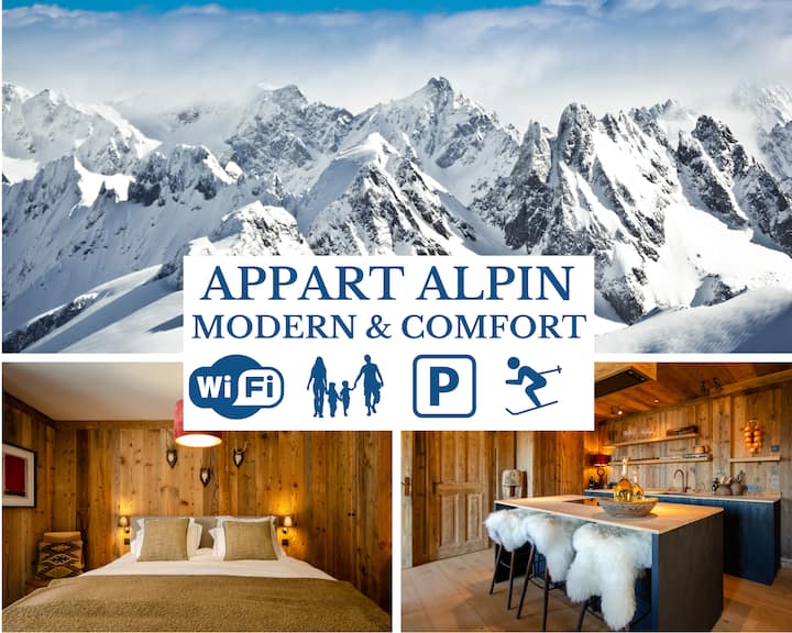 New Appart Alpin – Luxe & Sérénité Vue Montagne - La Rosière