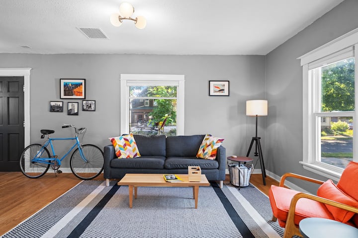Urban Eclectic Vibe Near Minnehaha Falls, Msp, Moa - Minneapolis, MN