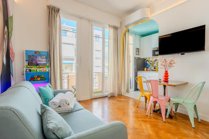 Studio Pop & Stylé – Hyper Centre Nice- 2/3 Pers - Nice