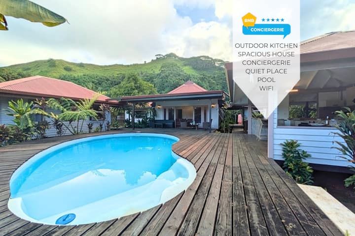 Fare 'Oio - Spacious House - Quiet Place - Wifi - Tahiti