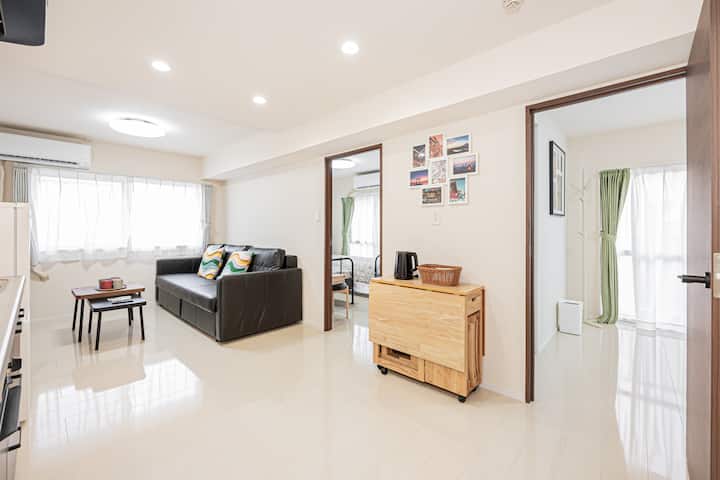 步行池袋站東口7分钟/二室一厅一卫公寓/jr山手线直达新宿/涩谷/银座/上野/秋叶原/可住6人 - Ikebukuro