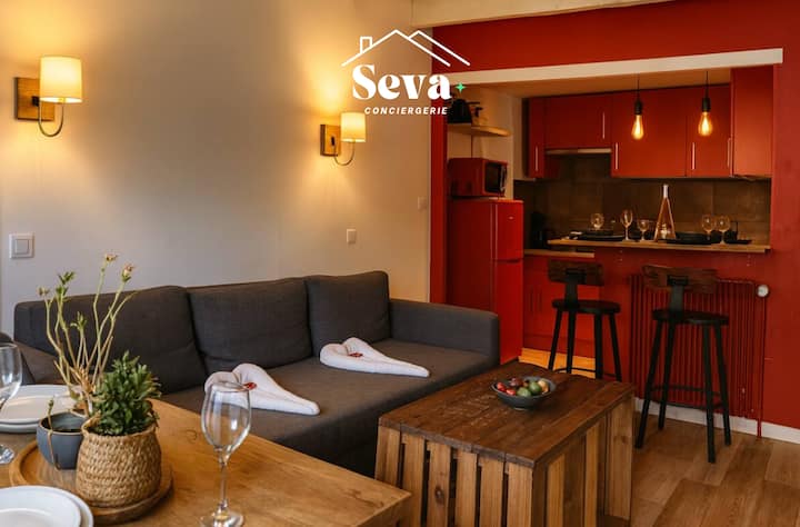 Le Relais De Solutré (Parking / Terrasse / Cosy) - Crêches-sur-Saône