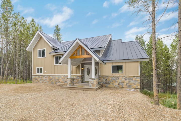 Huckleberry Woods+hotub+sauna+20m2yellowstone - Island Park, ID