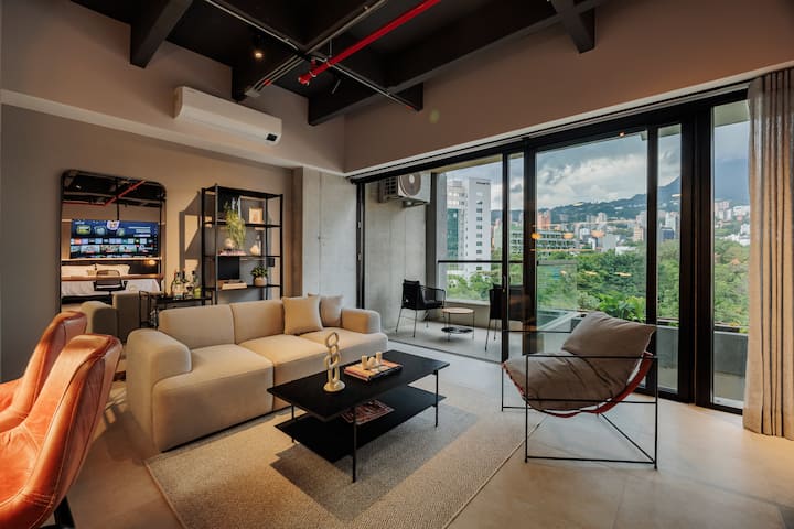 [C] Poblado Walkable|spacious|11th Fl View|pool|ac - Medellín