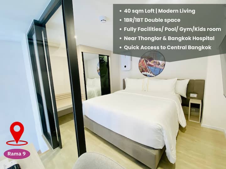 Loft-style 40 Sqm- Smart Urban Style - Bangkok