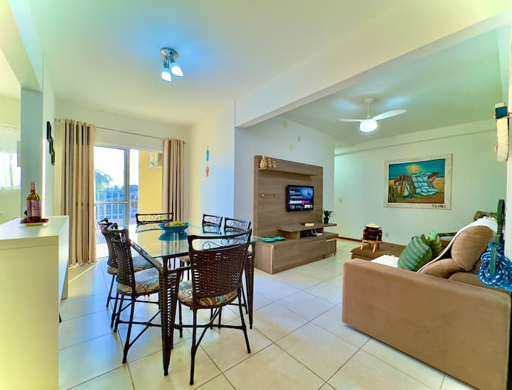 Apto 2quartos Churrasqueira Wi-fi Piscina - Bor603 - Barra Velha