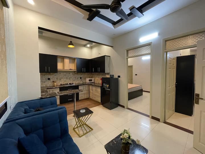 2 Bed Cozy Apartment @ Gulistan E Jauhar - Karachi