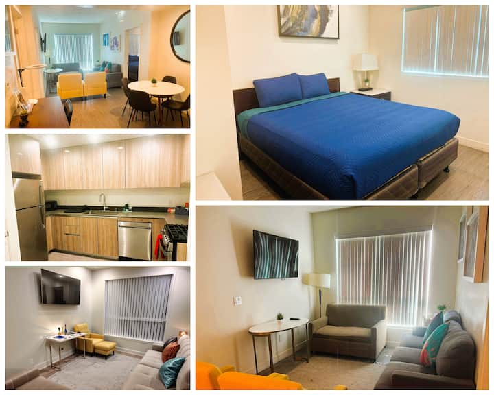 Lively 2br Retreat Haven Near Metro D-line Station - Los Angeles, CA