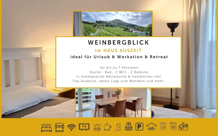 Weinbergblick Im Haus Auszeit/2 Br/badx2/parken - Leinsweiler