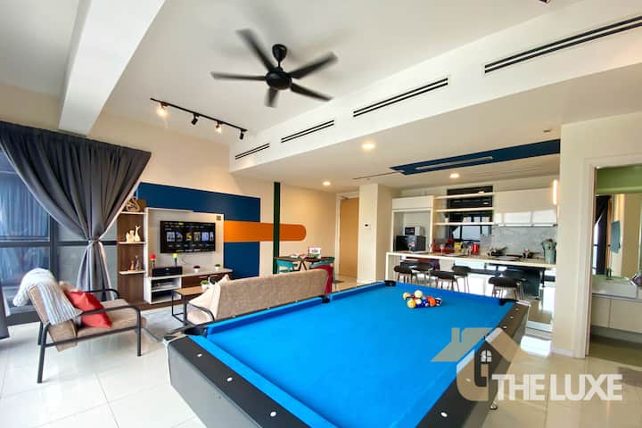 Spacious 3br @ Pj – Karaoke & Pool Table & Mahjong - Petaling Jaya