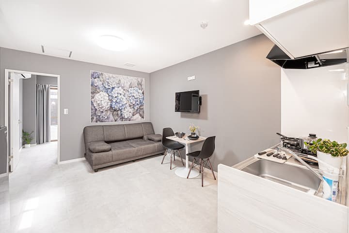 101【2025年新装リノベ民泊】最大3人｜平井駅徒歩5分｜下町と自然を満喫できる理想の宿 - Maihama