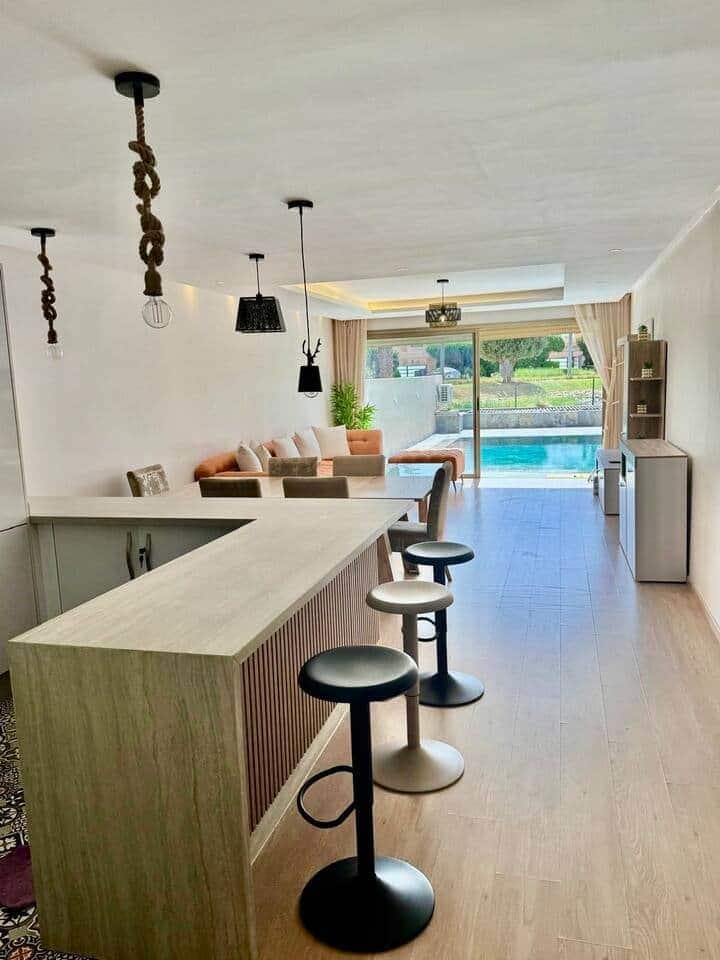 Mv10 Appt 3 Chbres , Piscine Privée ,Front De  Lac - Marrakech