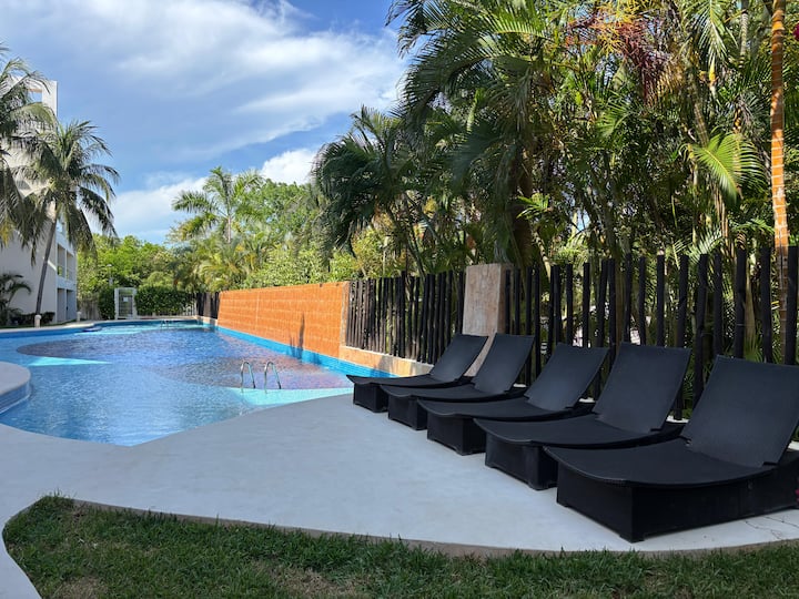 Luxury Apartment With Pool Access - Puerto Aventuras