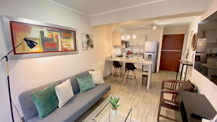 2hab Con Vista Al Mar + Cochera - Lima