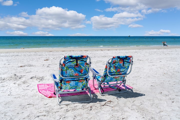 Blue Wave Beach House-retreat - Redington Beach, FL